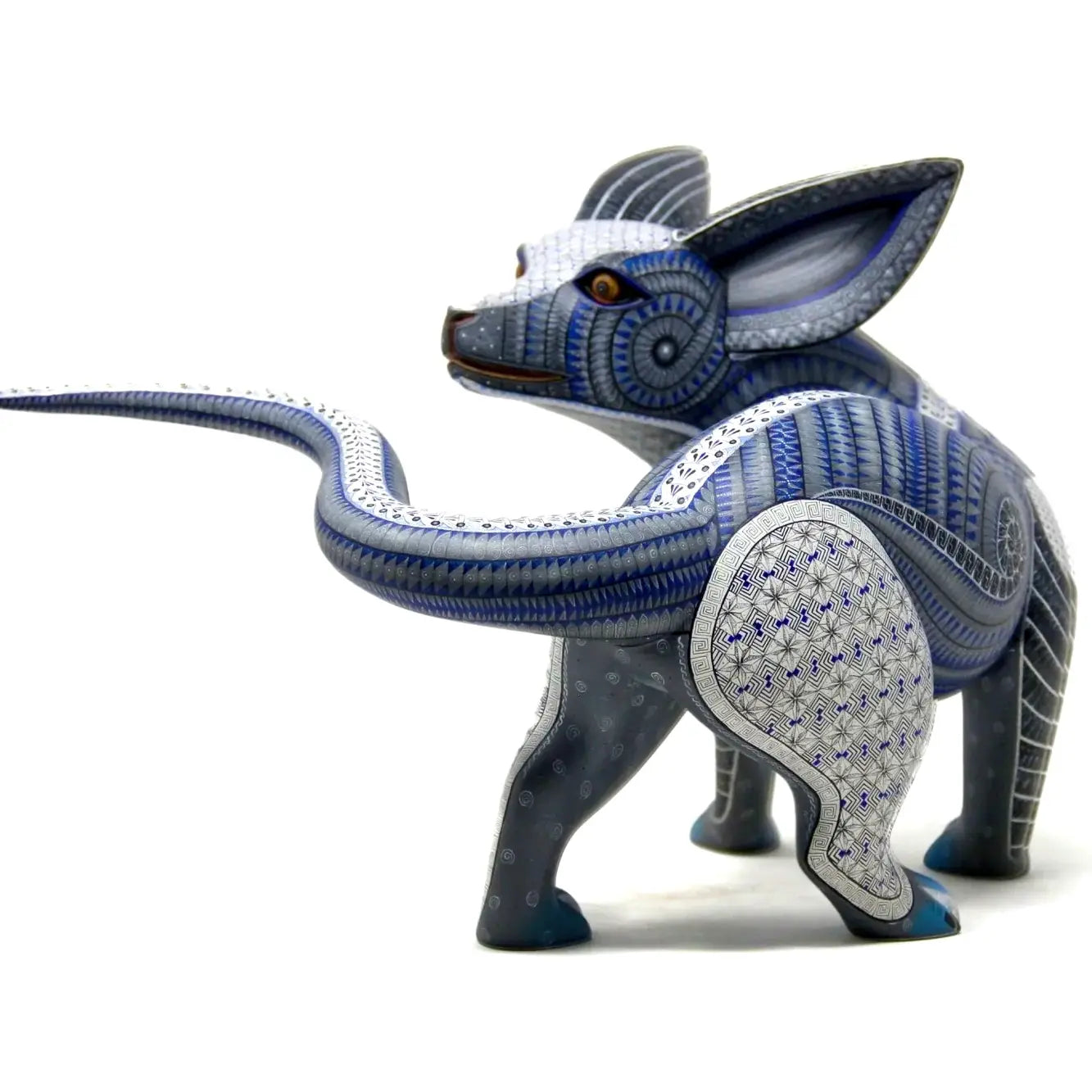 Xoloizcuintle Alebrije | Wooden Xolo Painted Sculpture | Mayan Art ...