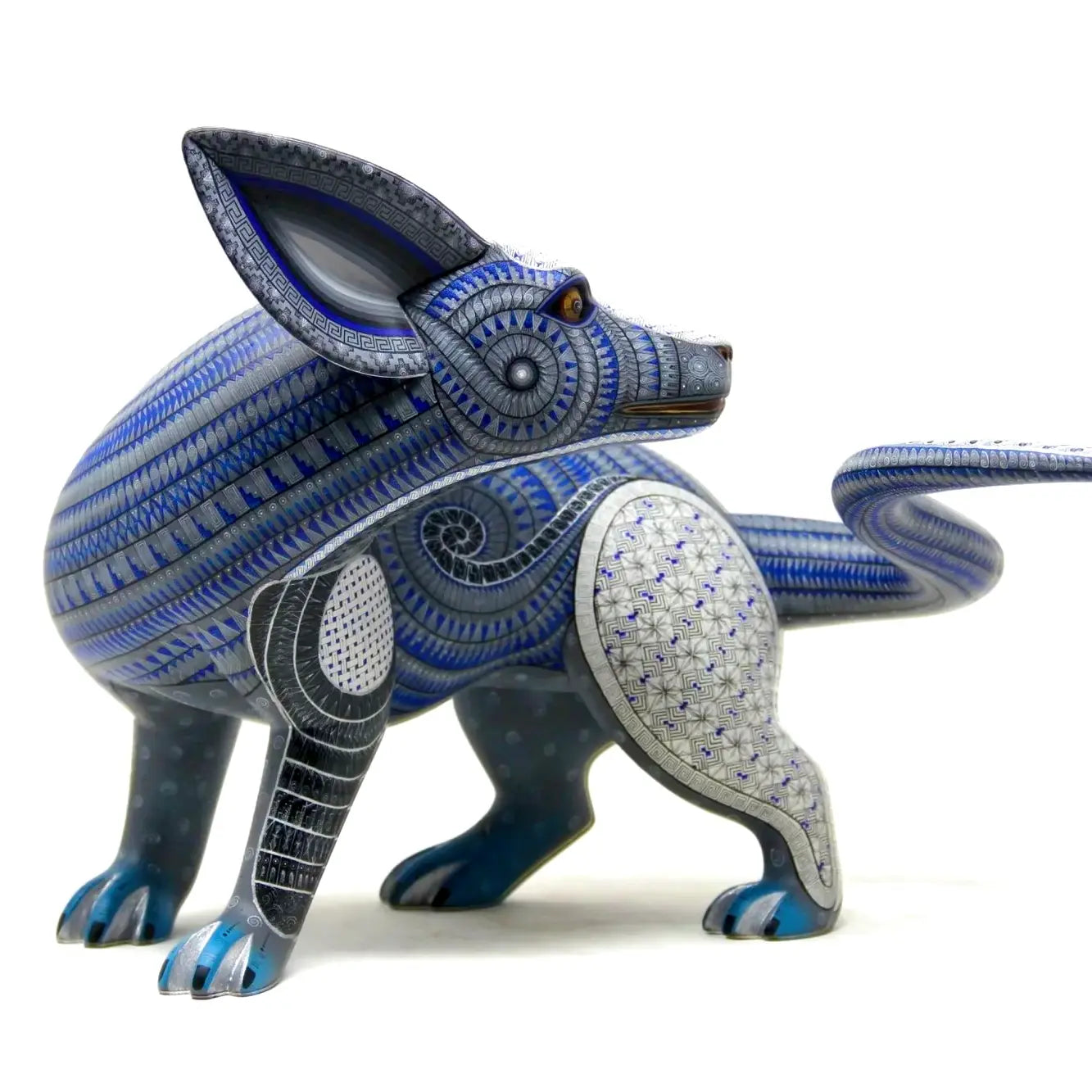 Xoloizcuintle Alebrije | Wooden Xolo Painted Sculpture | Mayan Art ...