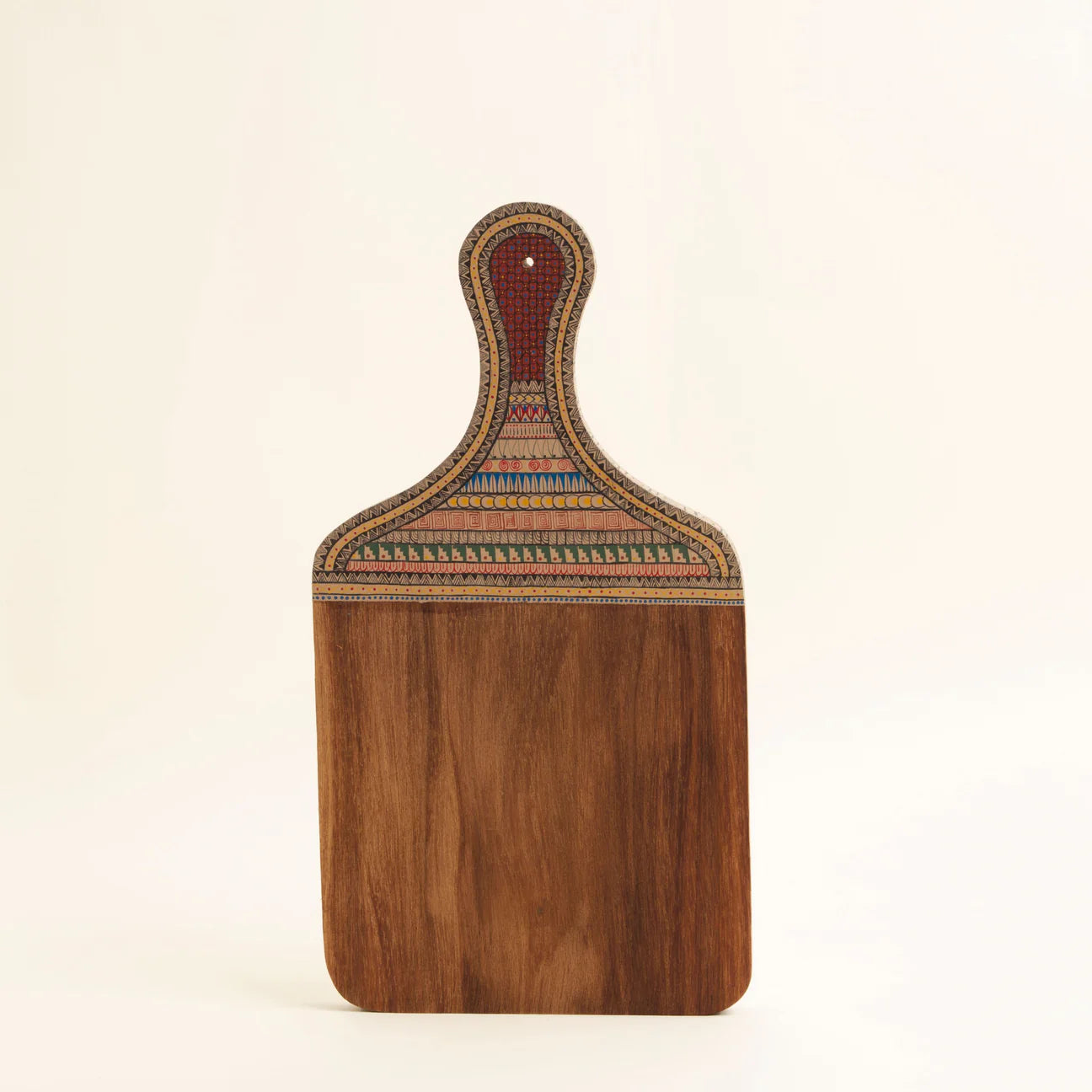 Painted Wooden Cheeseboard | Mexican Indigenous Crafts | Mayan Art ...